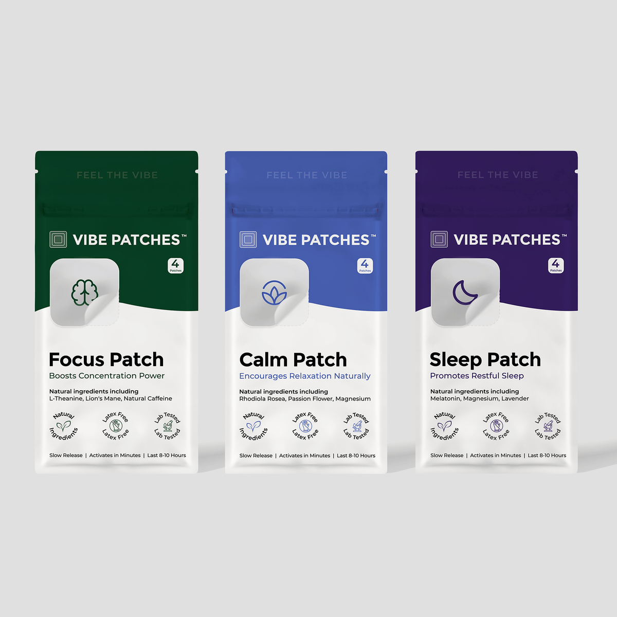 Vibe Patches | Mental Edge Supplement Patches